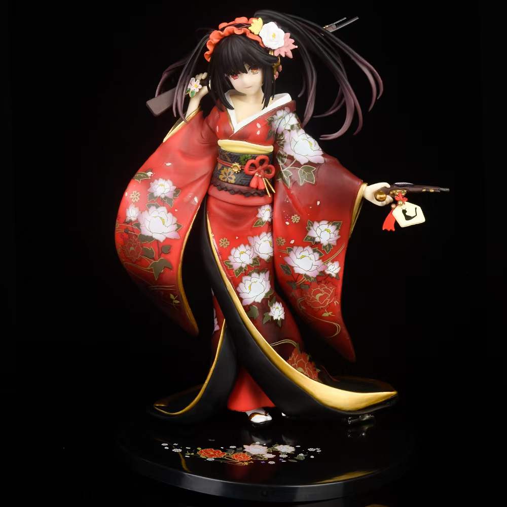Date A Live Kurumi Tokisaki Kimono Figure by KADOKAWA – ShopAnimeStyle