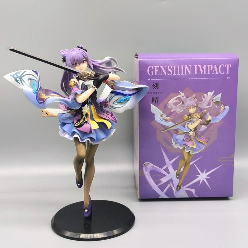 Keqing Piercing Thunderbolt Figure | Genshin Impact Figure – ShopAnimeStyle